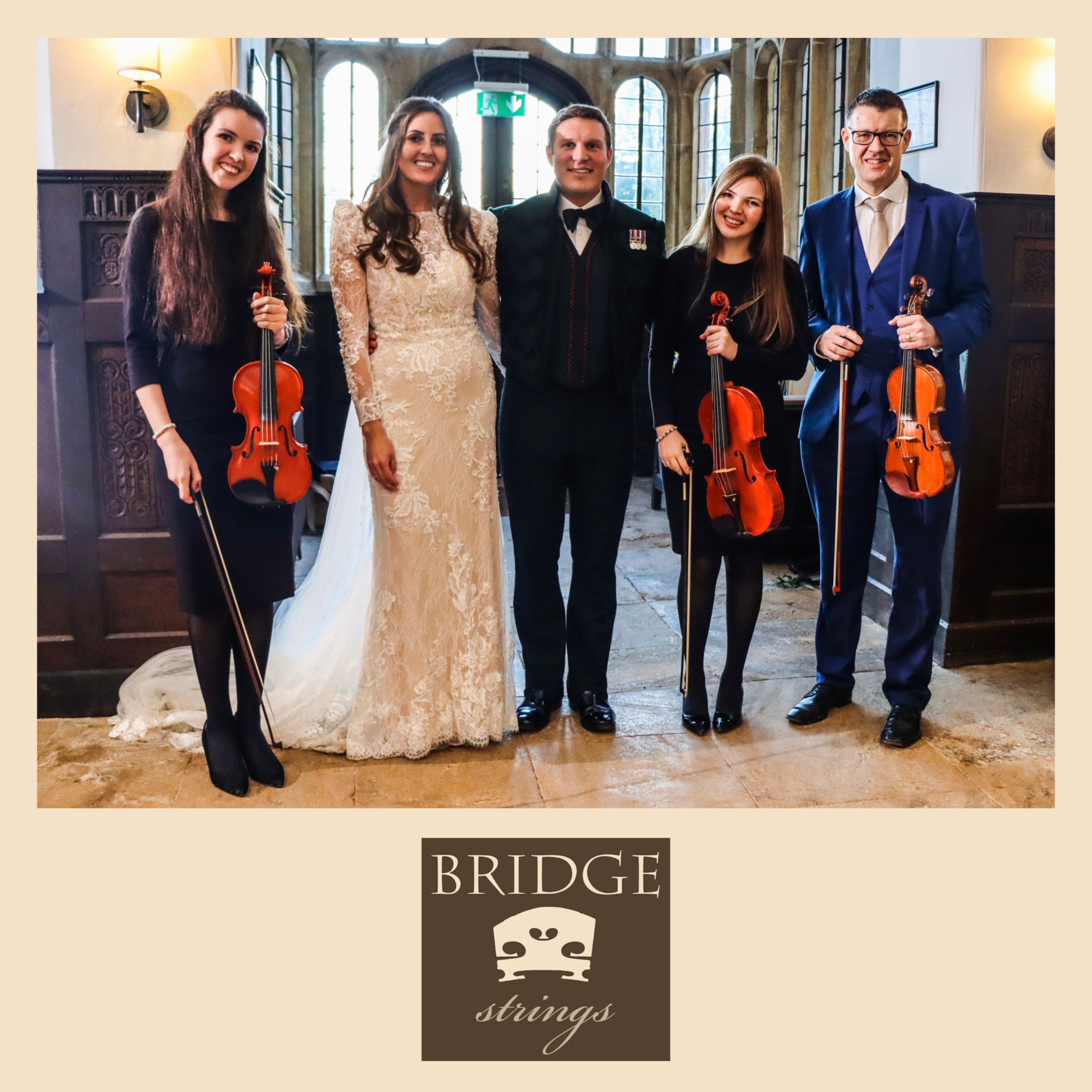 Congratulations Danielle & Alex • Bridge Strings