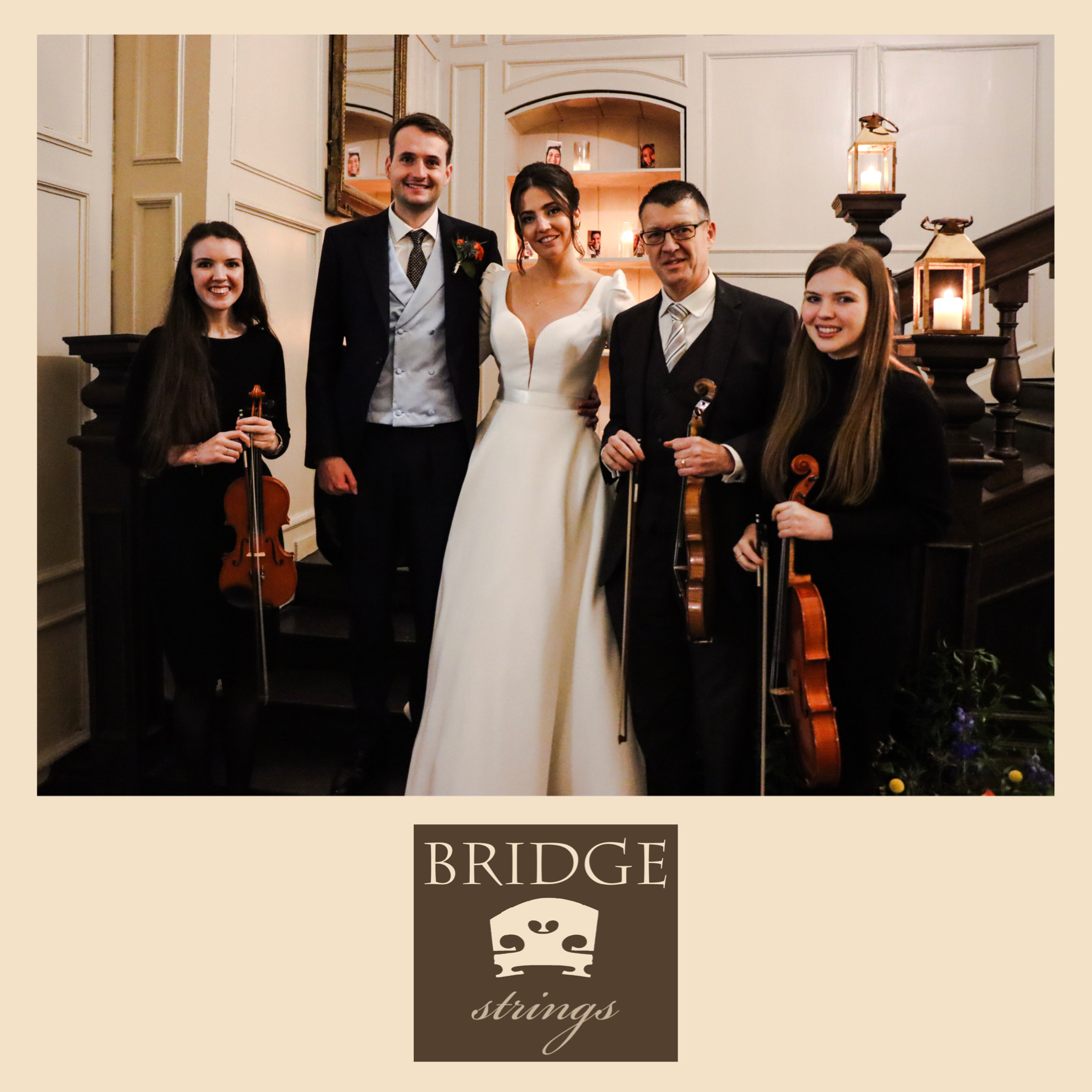 Congratulations Scott & Amber • Bridge Strings