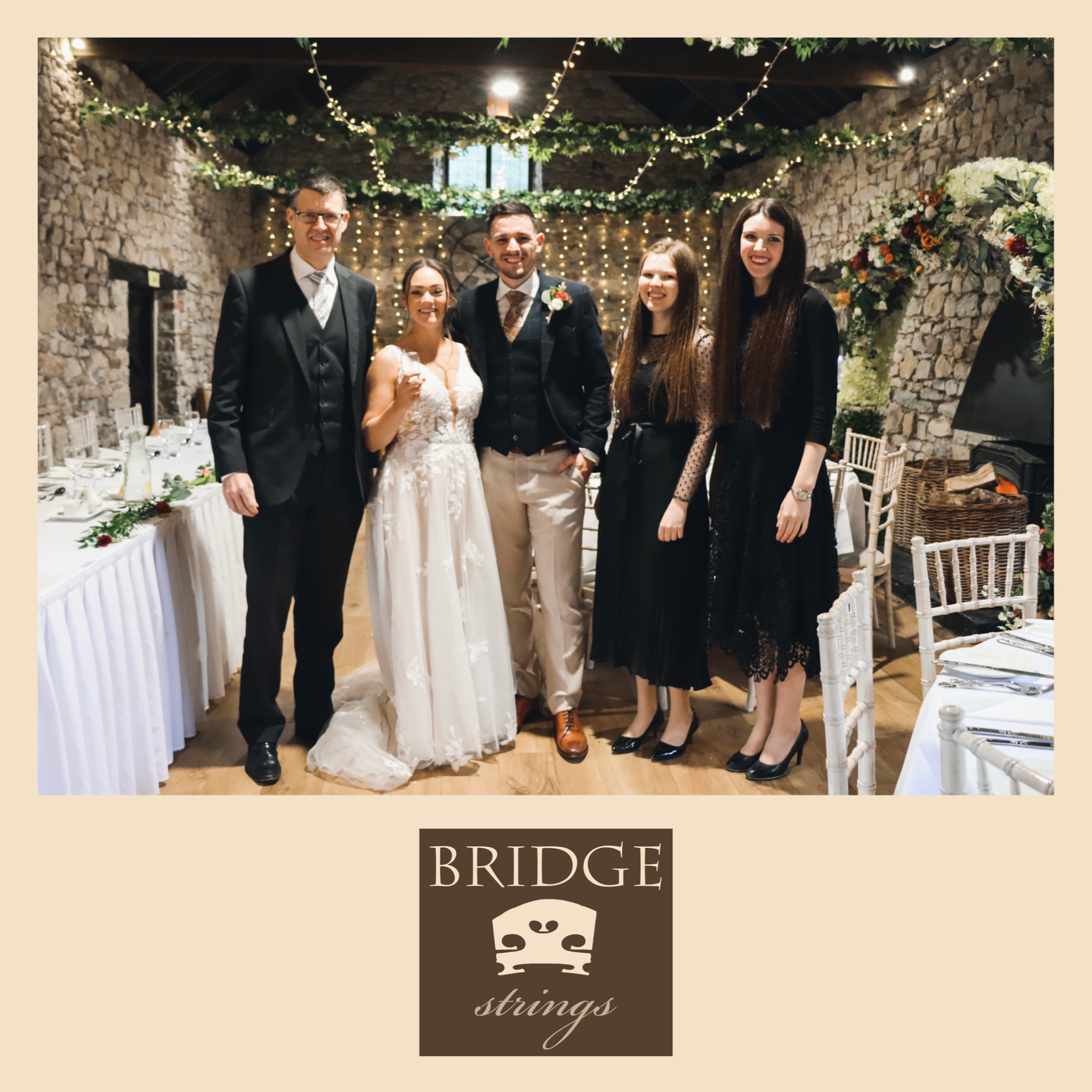 Congratulations Carson & Claire • Bridge Strings
