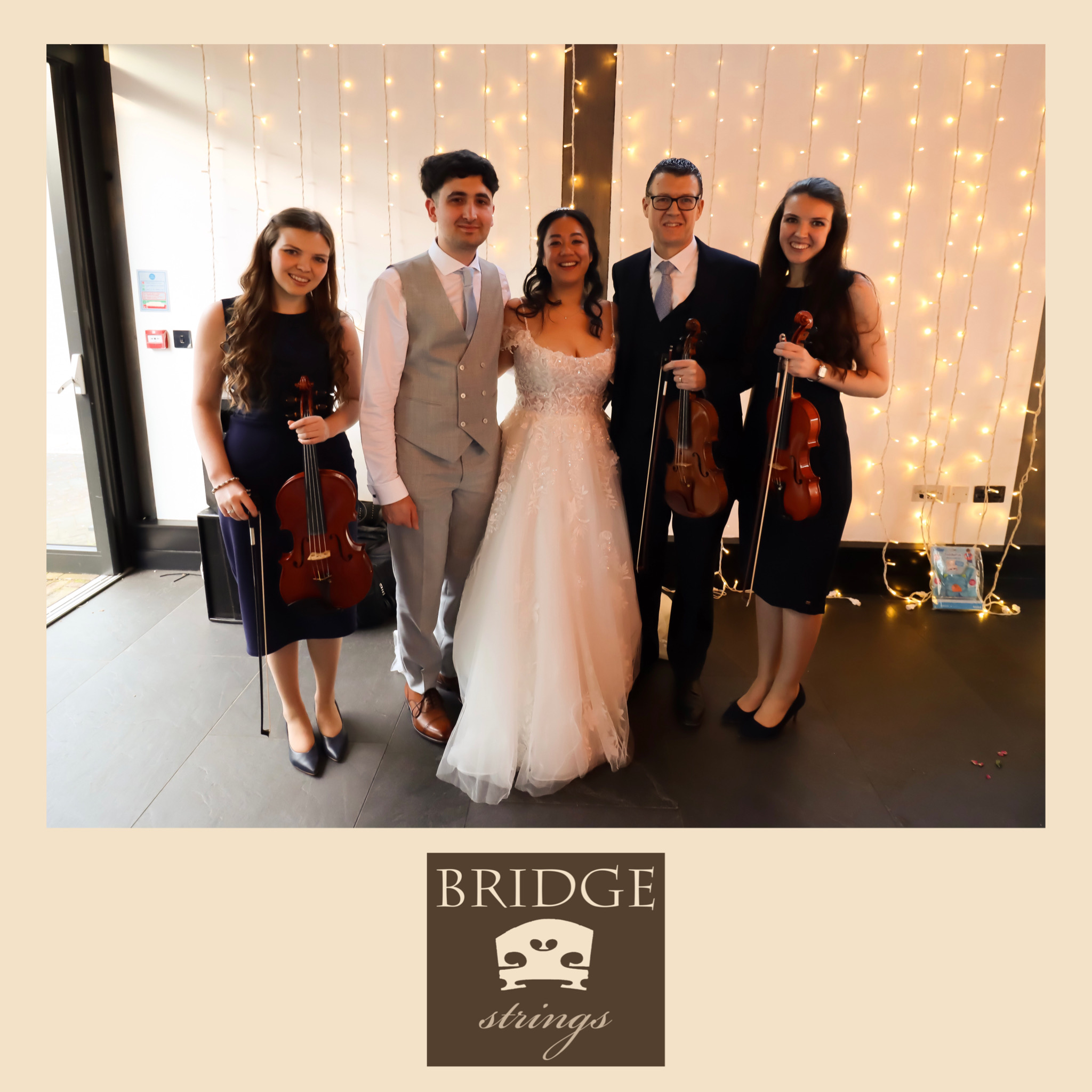 Congratulations Pejhmon & Lucia • Bridge Strings