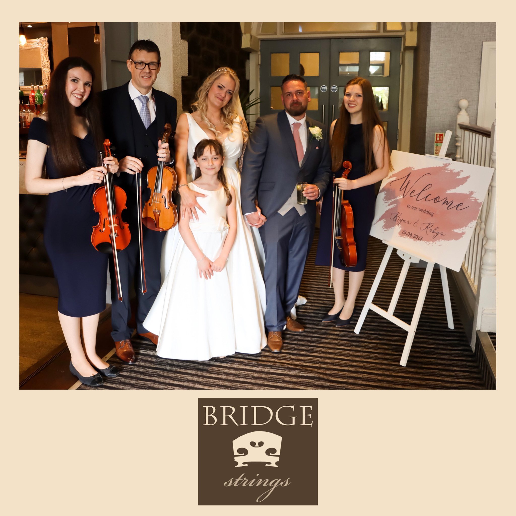 Congratulations Bryan & Robyn • Bridge Strings