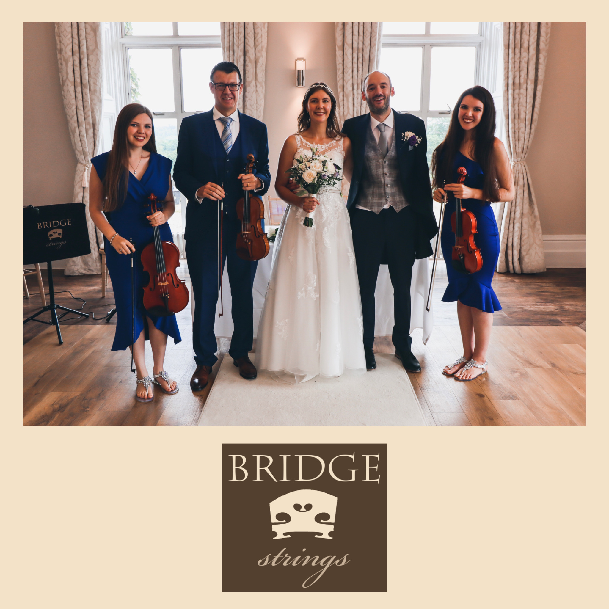 Congratulations Tom & Jo • Bridge Strings