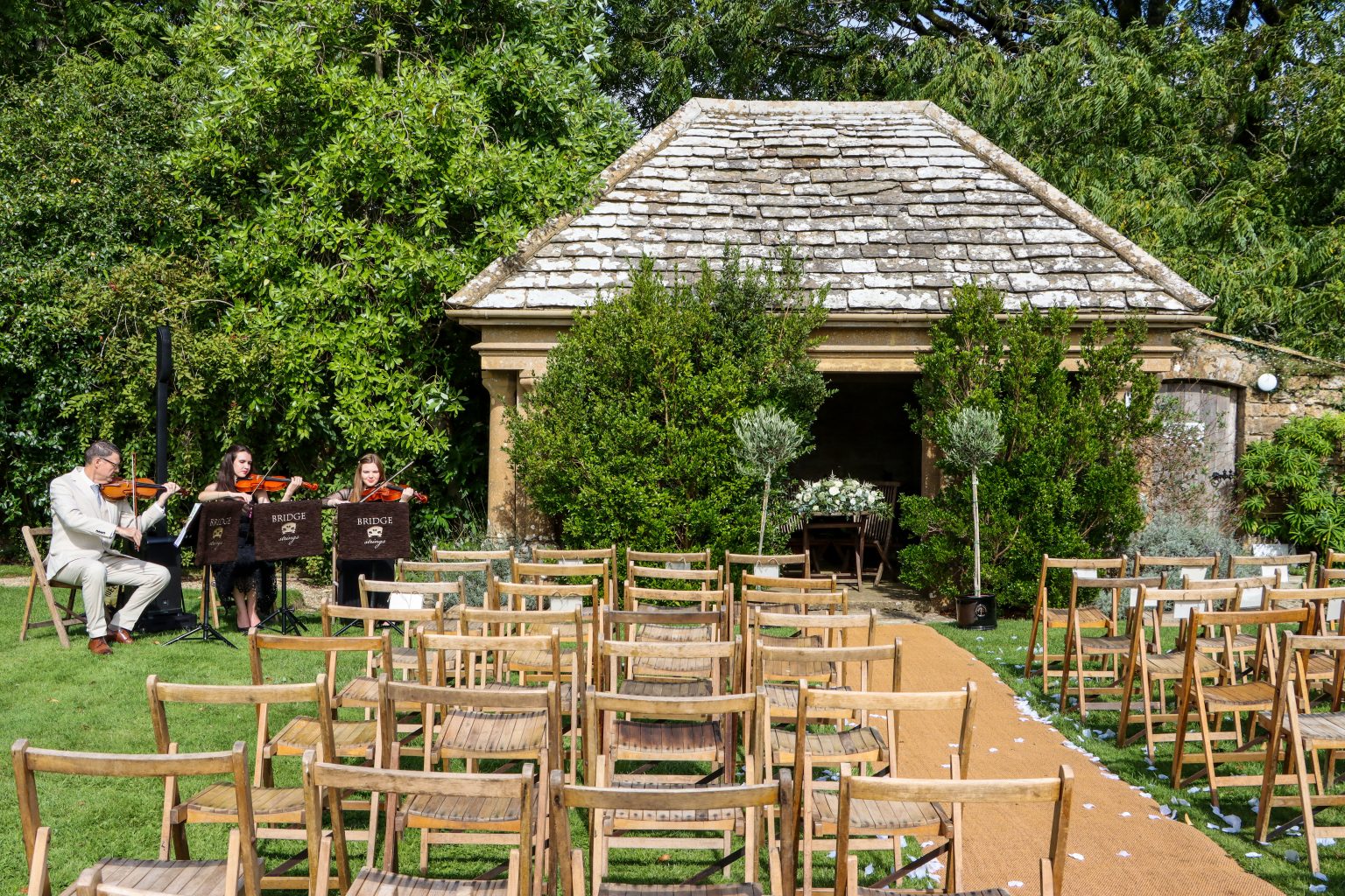 Congratulations Leah & Rich • Bridge Strings