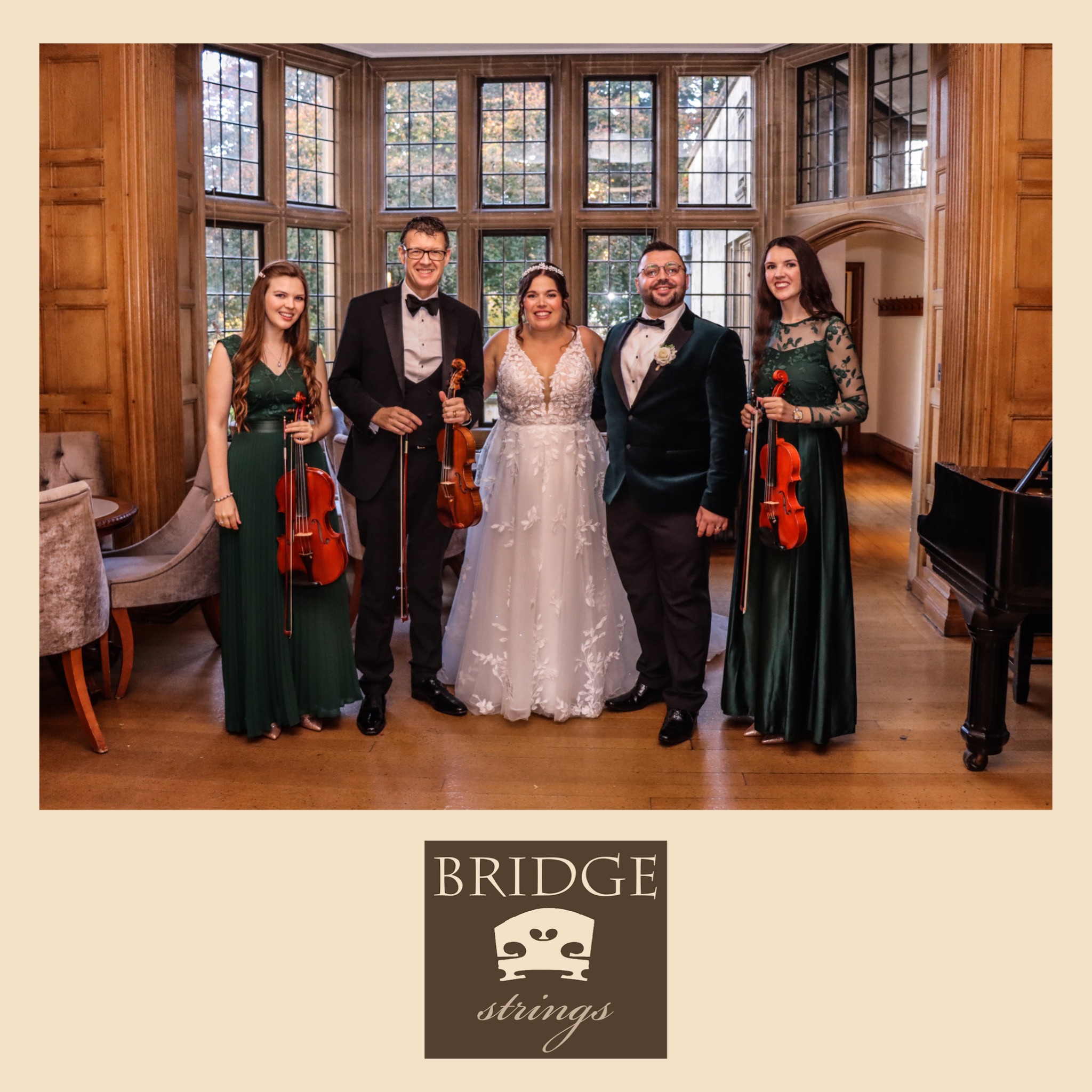 Congratulations Callum & Emily • Bridge Strings