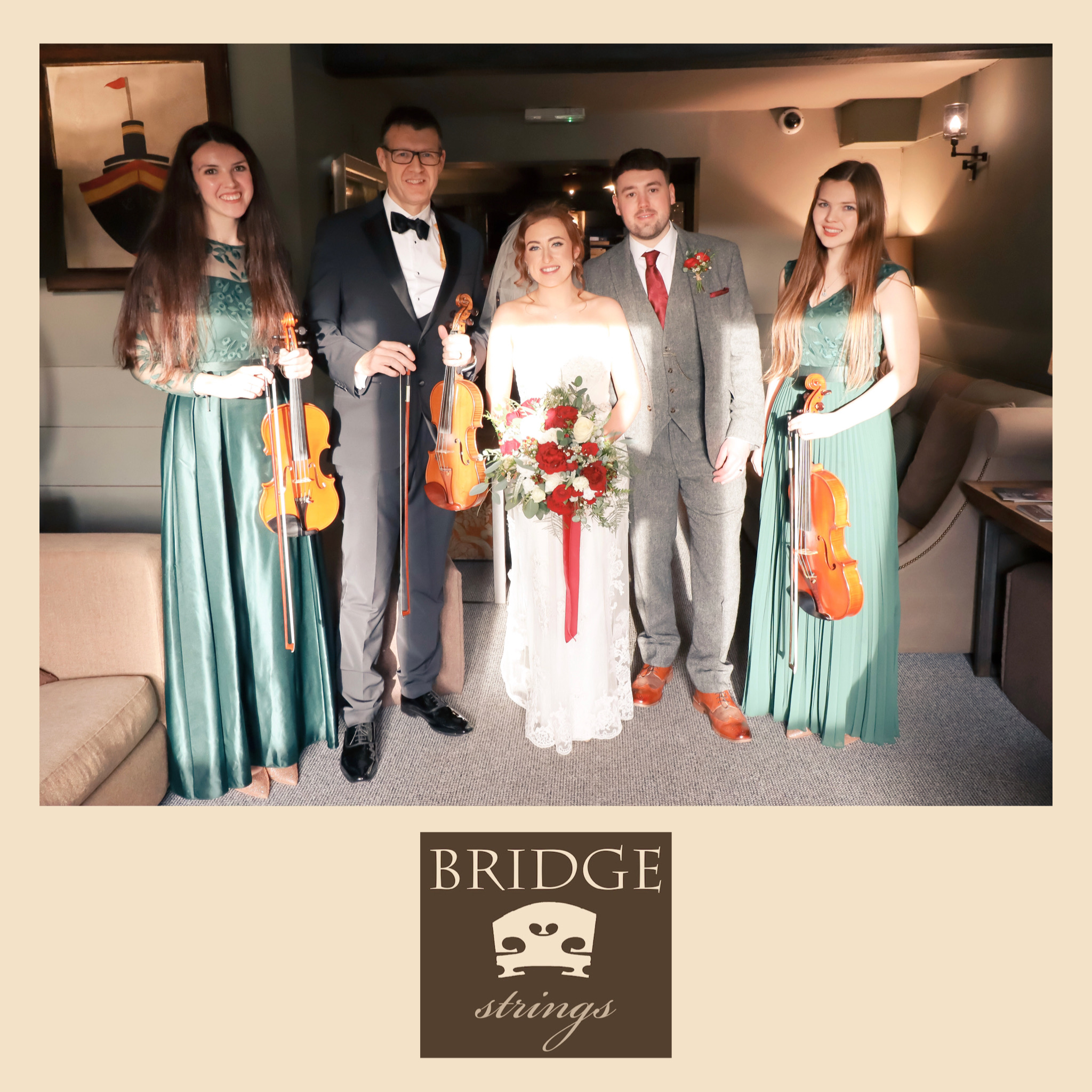 Congratulations Jodie & Jay • Bridge Strings