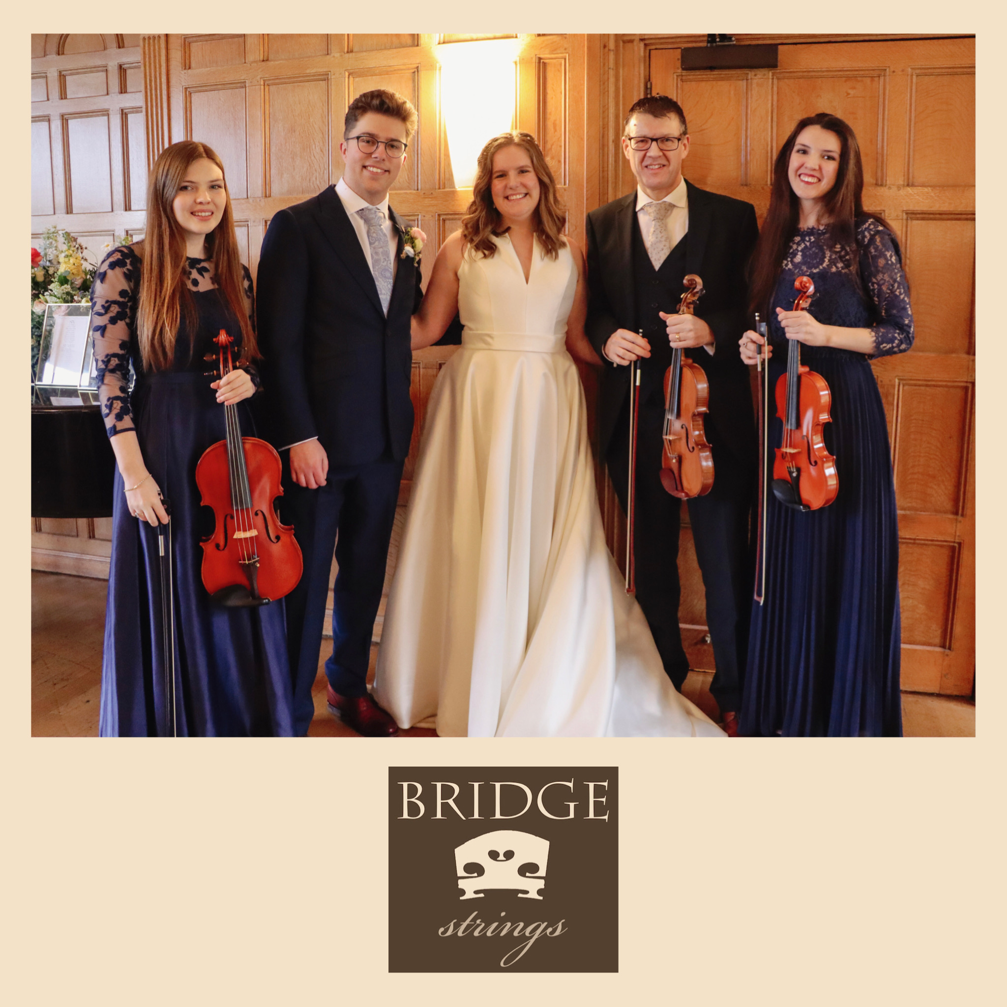 Congratulations Alex & Elaenor • Bridge Strings