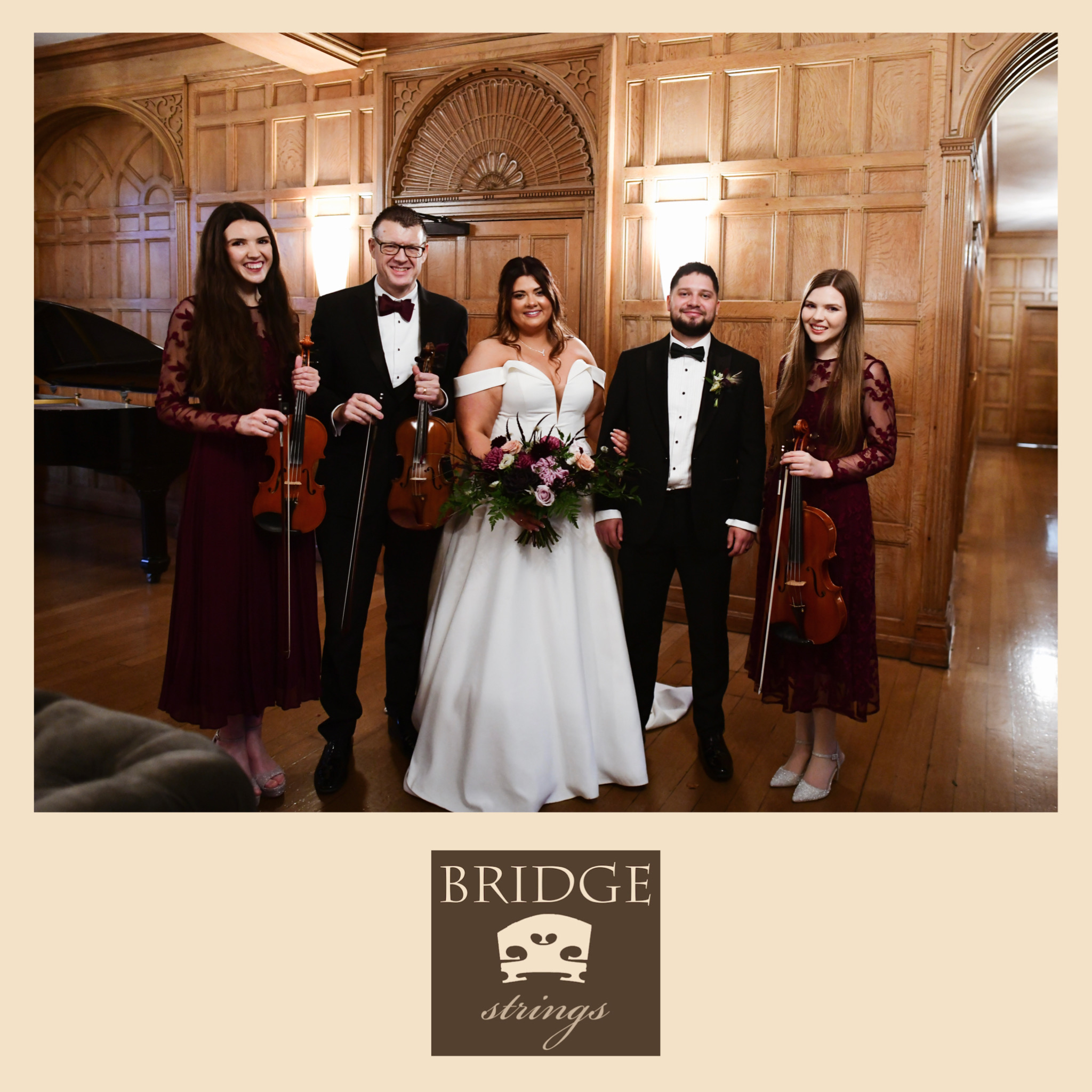 Congratulations Kate & Jordan • Bridge Strings